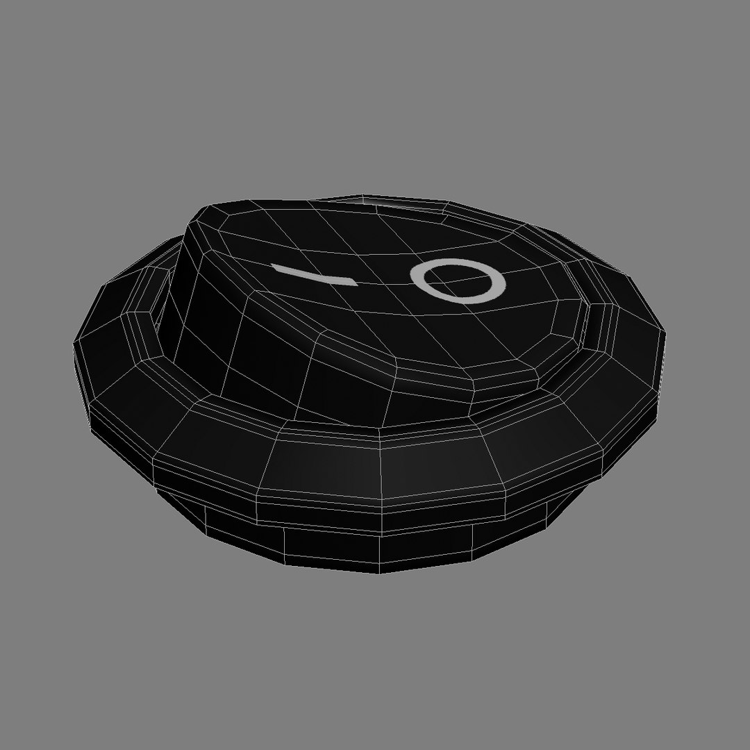 3D Rocker Switch Model - TurboSquid 1287491