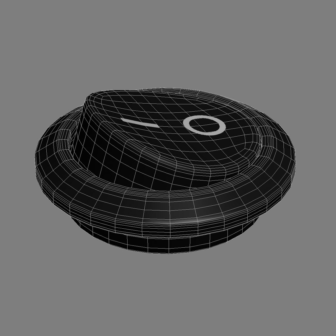 3D Rocker Switch Model - TurboSquid 1287491