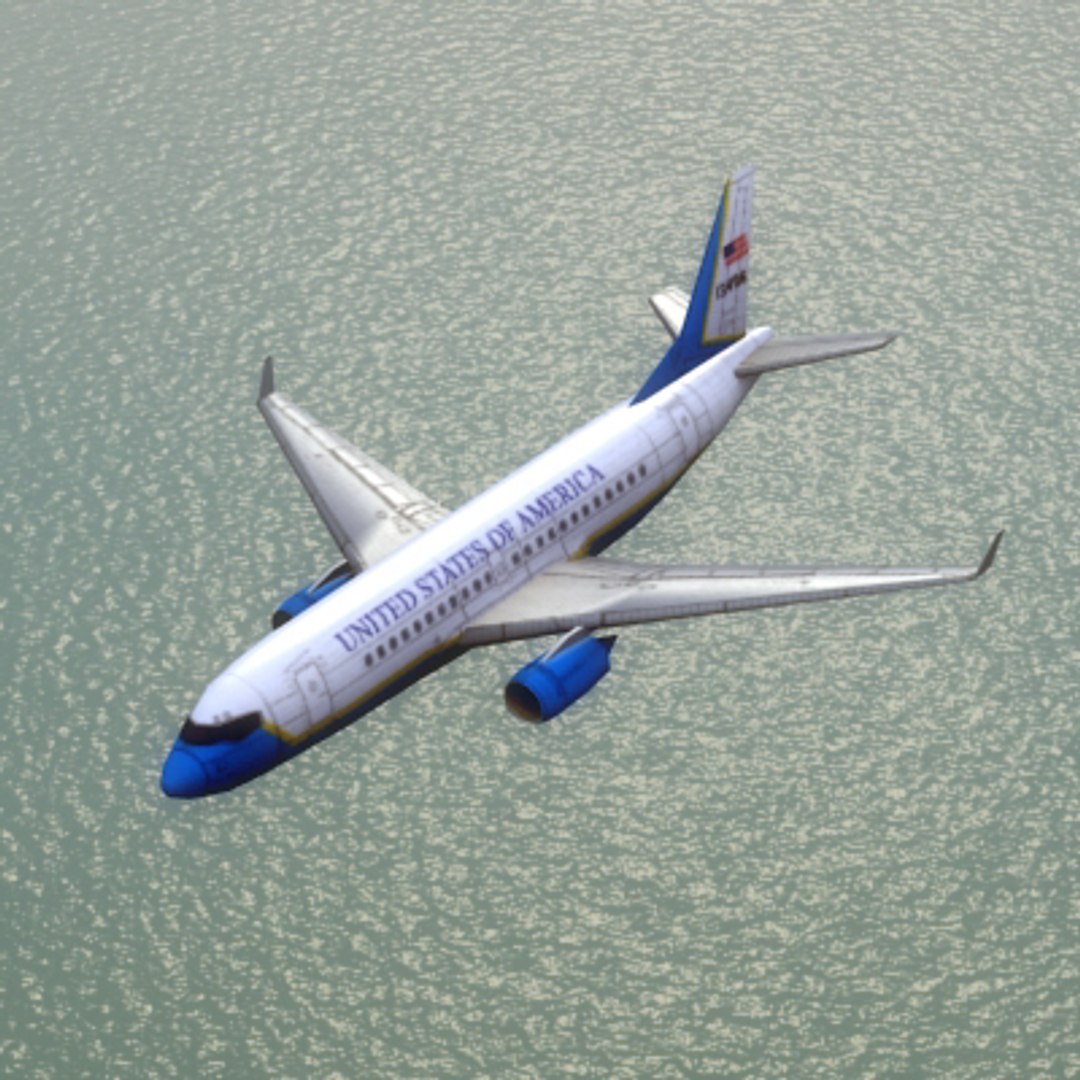 C40b Clipper Transport Aircraft 3d Model