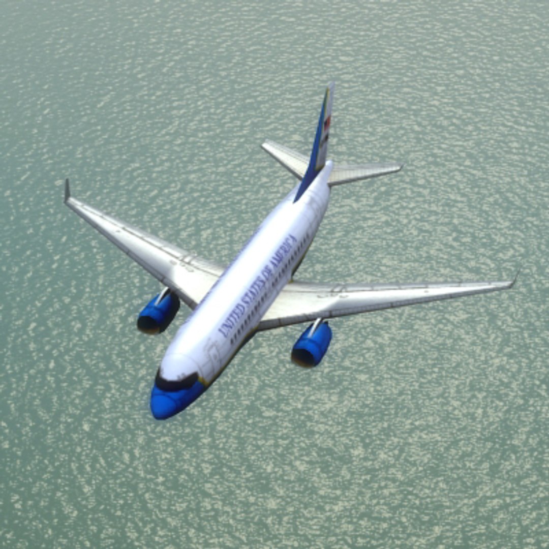 C40b Clipper Transport Aircraft 3d Model