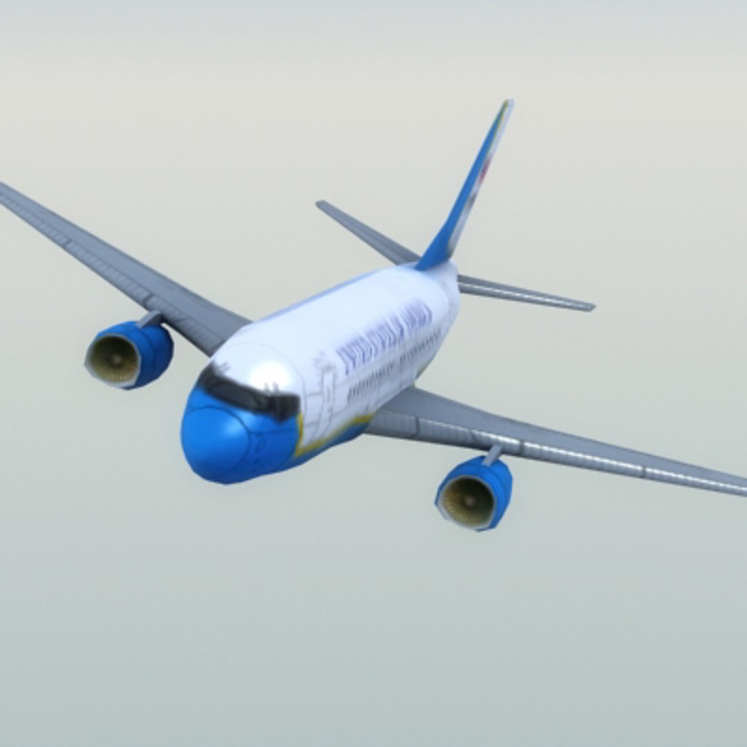 C40b Clipper Transport Aircraft 3d Model