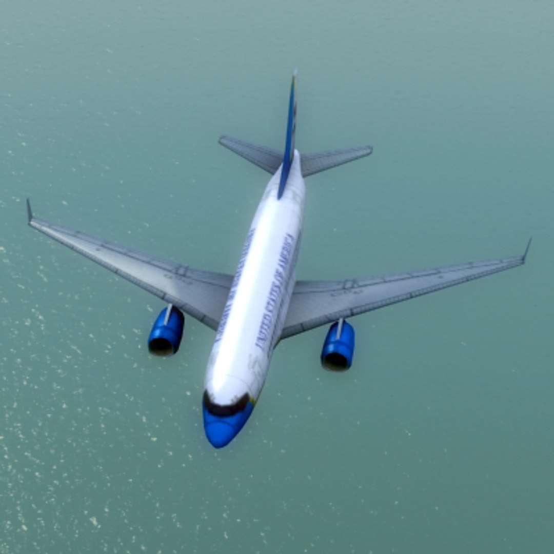 C40b Clipper Transport Aircraft 3d Model