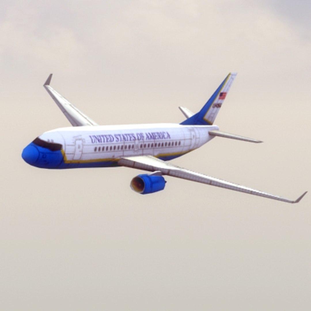 C40b Clipper Transport Aircraft 3d Model