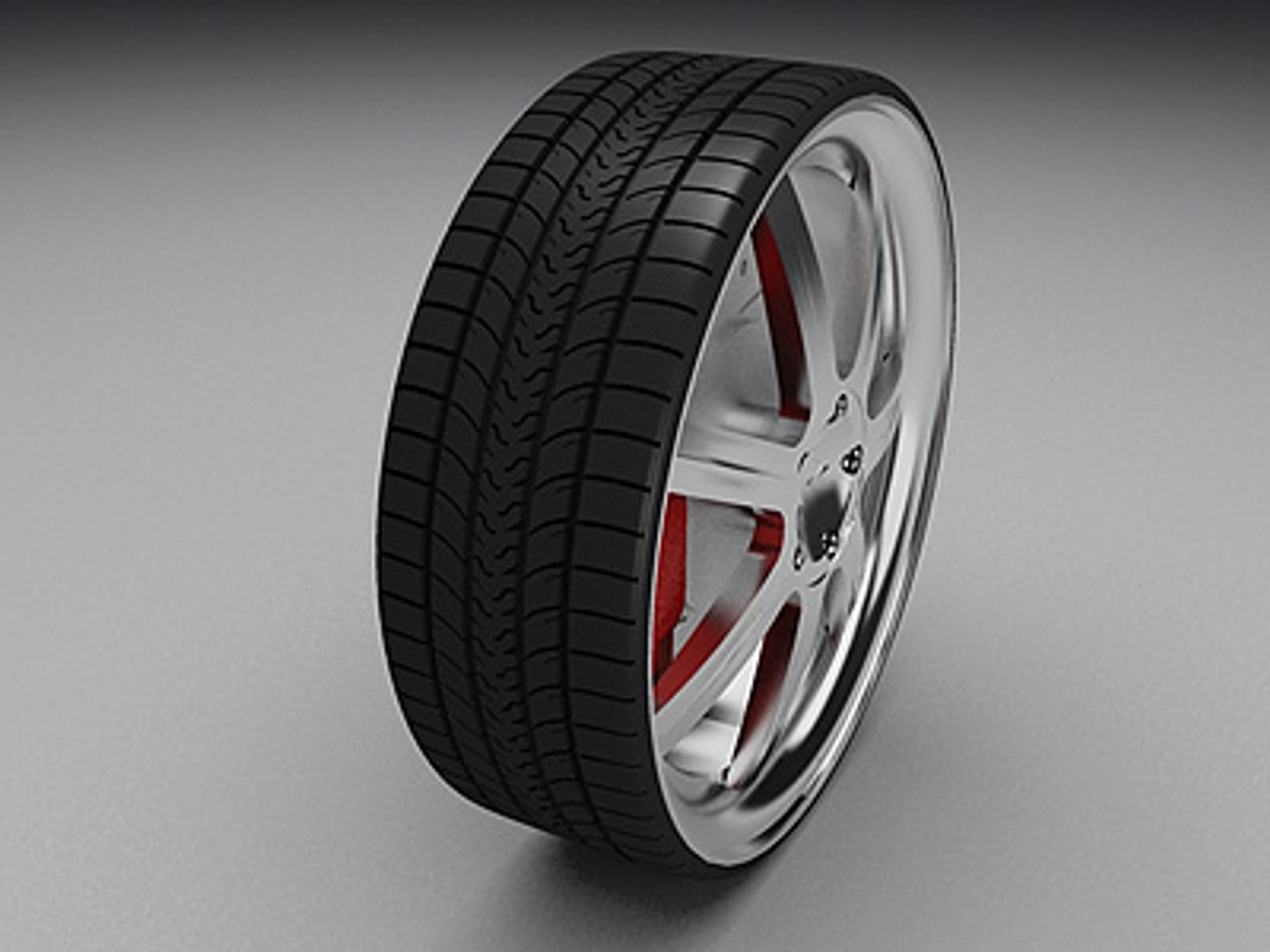 Profile Wheel Sumoto Tire Rim 3d Model