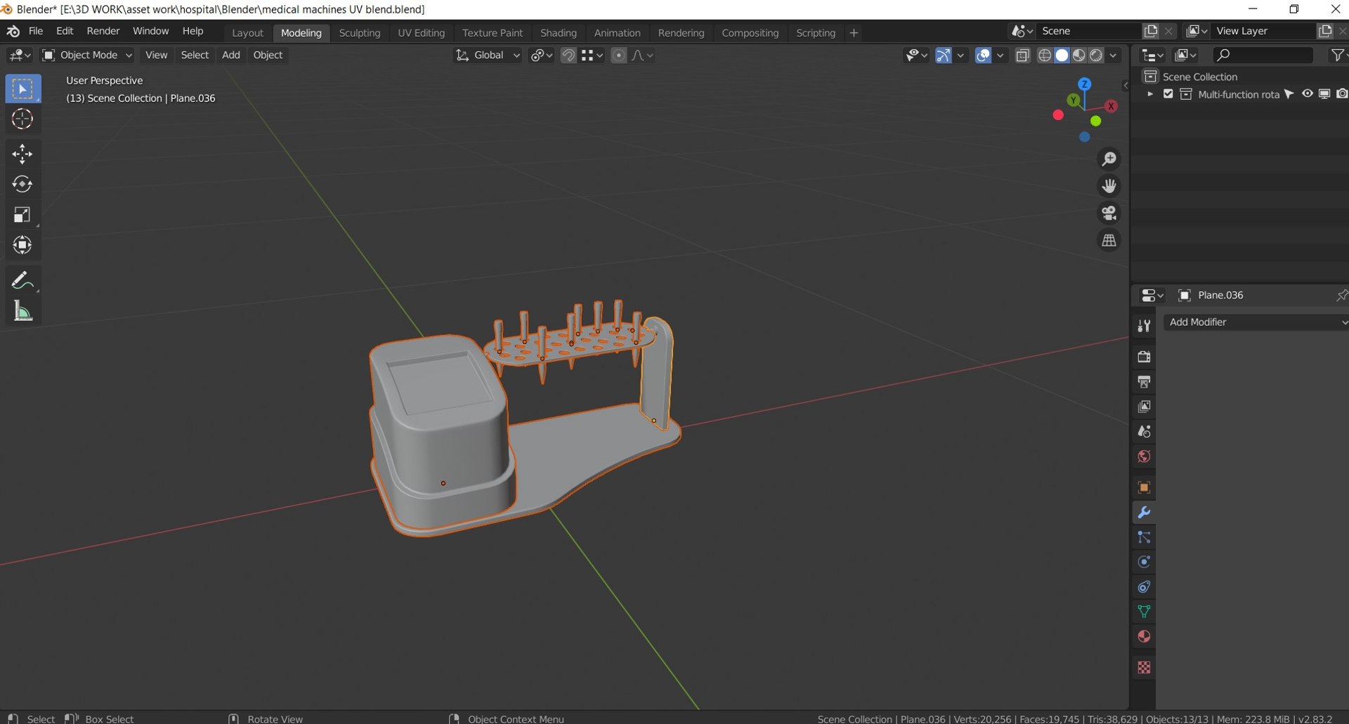 3D Lab Vertical Multi-function Rotator Model - TurboSquid 1641864