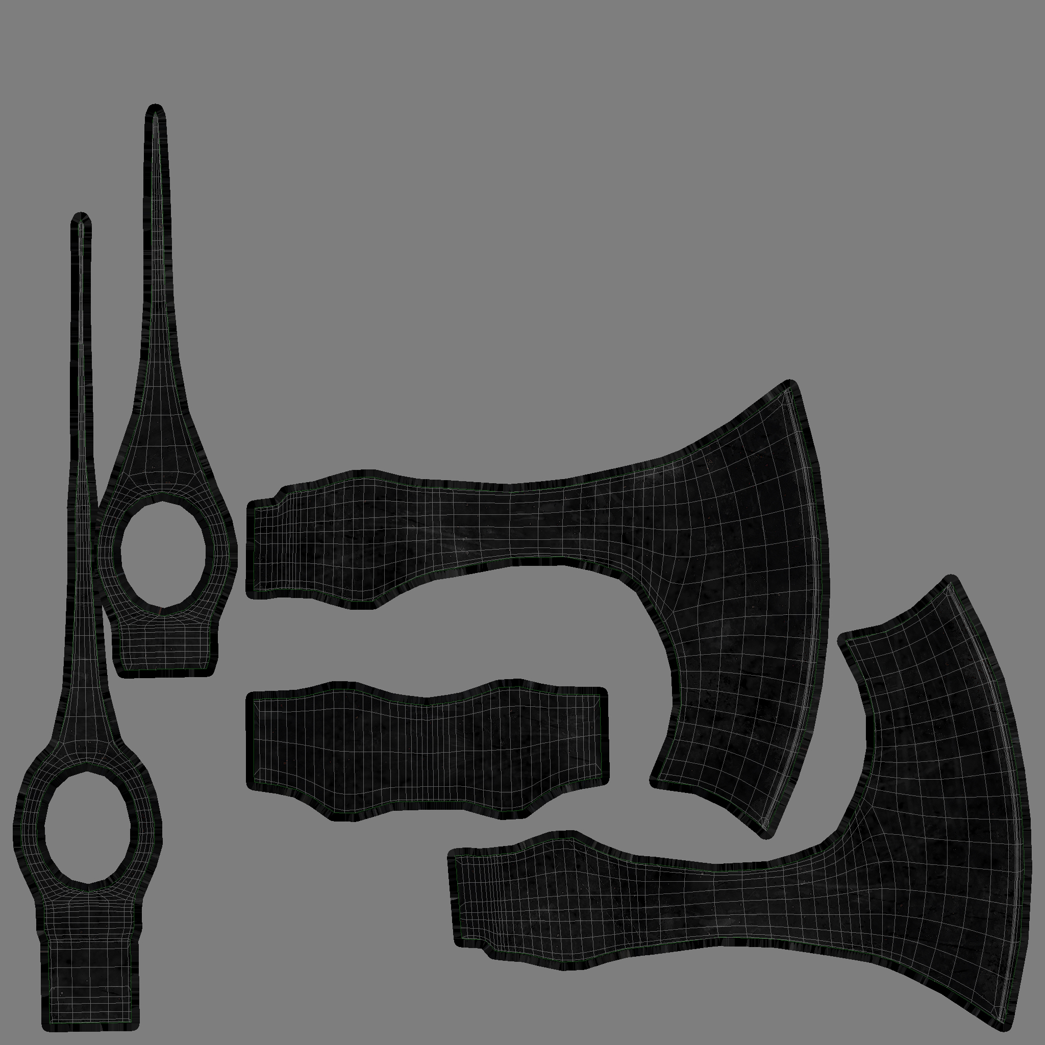 3D model axe hatchet tool - TurboSquid 1401361