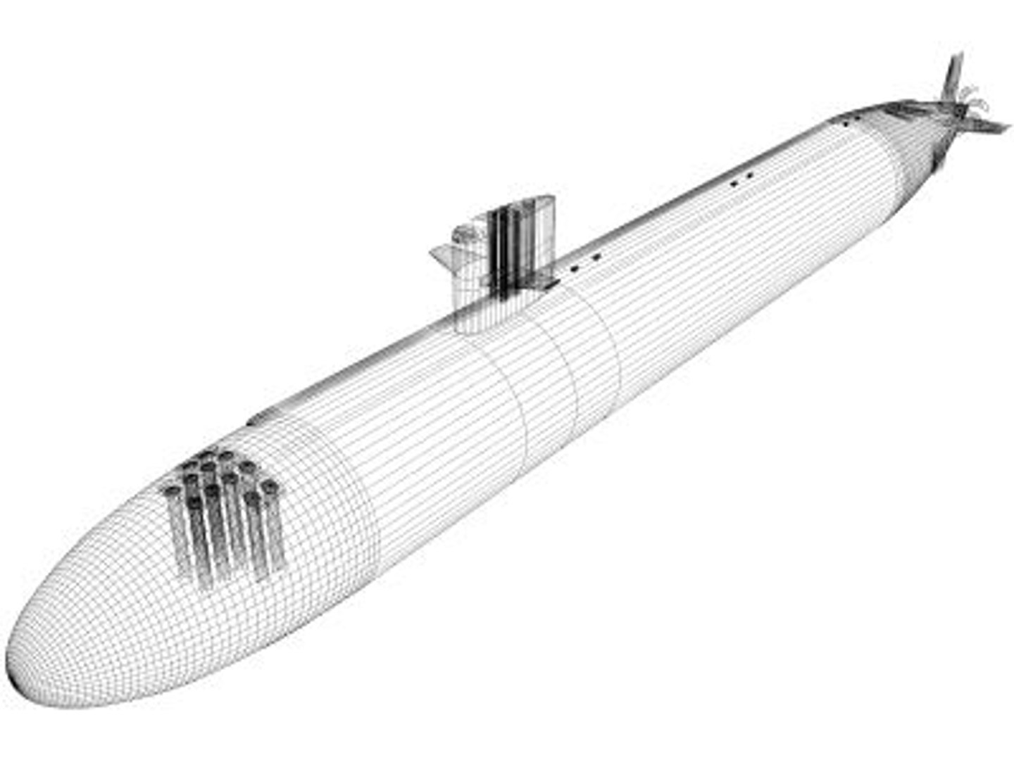 Uss Dallas Ssn 700 3d Max