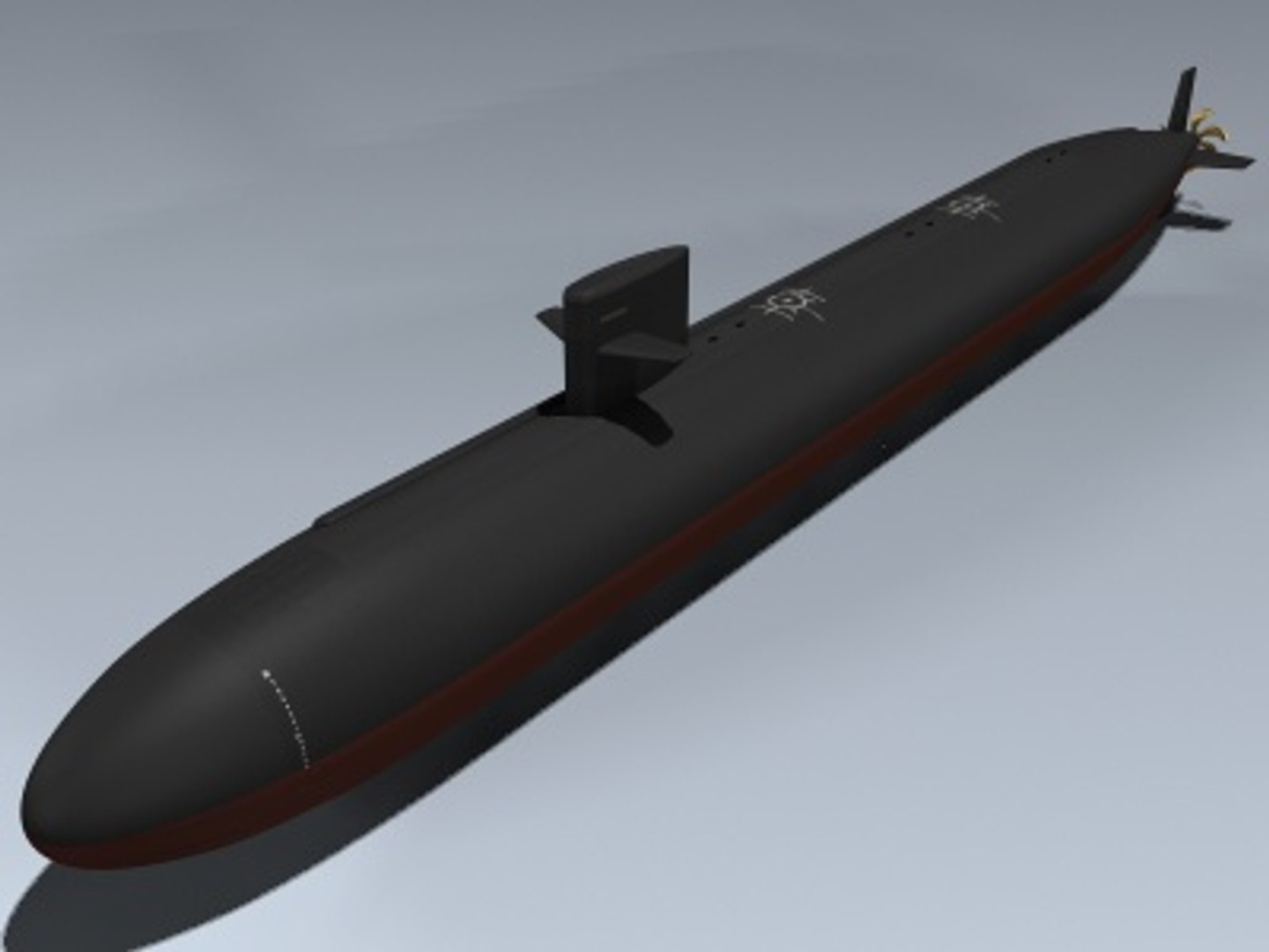 Uss Dallas Ssn 700 3d Max
