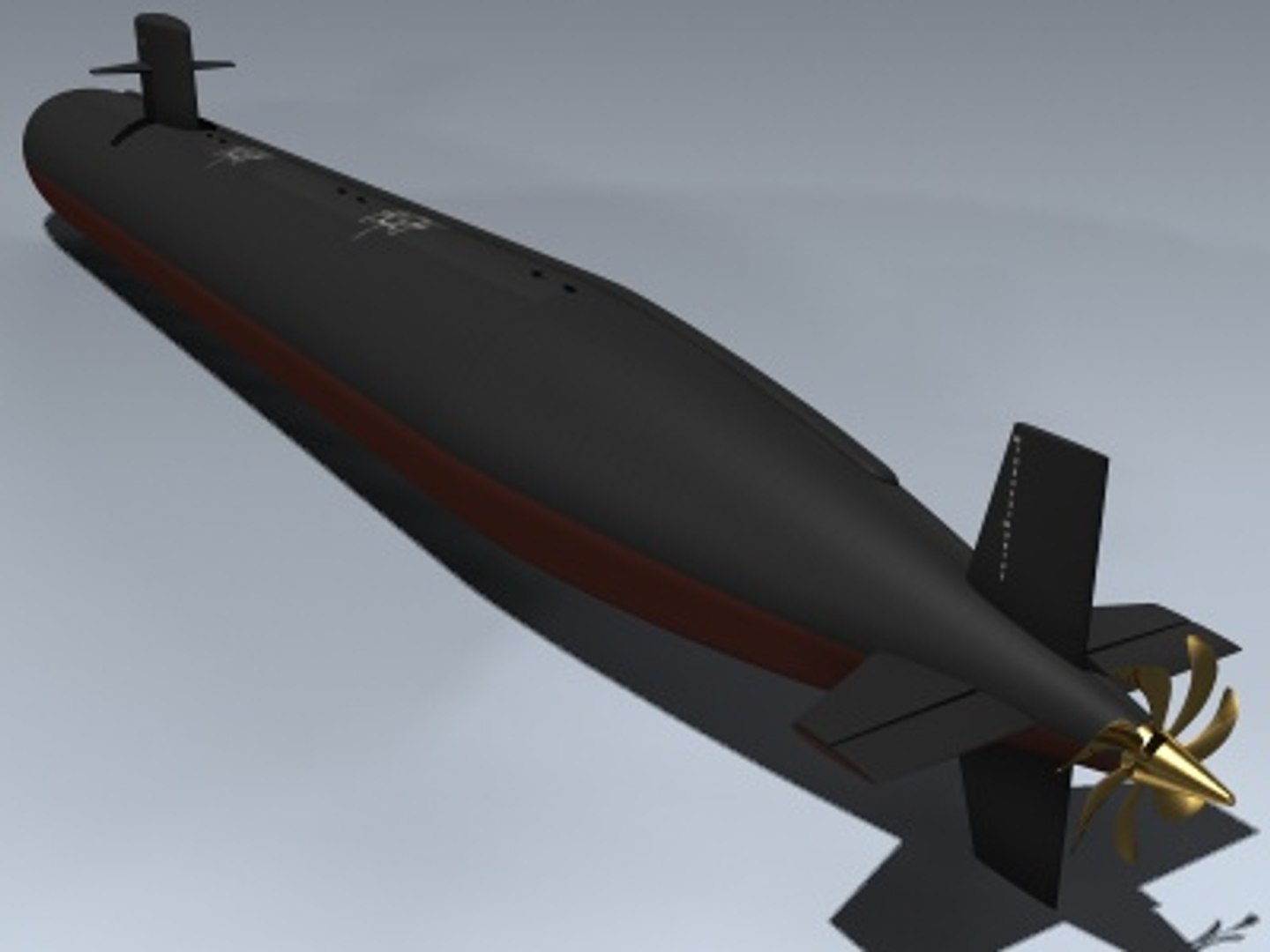 Uss Dallas Ssn 700 3d Max