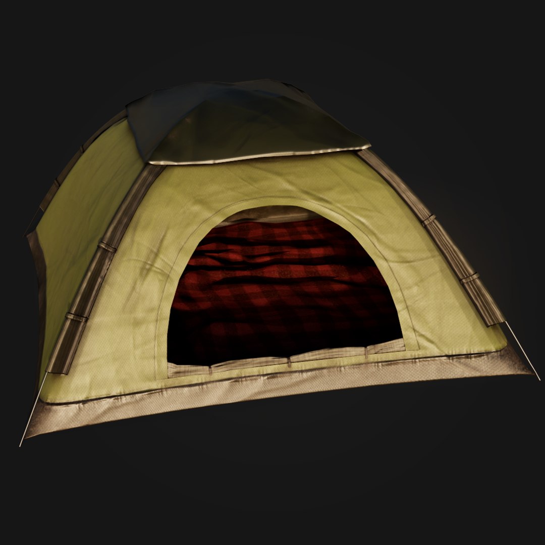 Camping Tent Model - TurboSquid 2023671