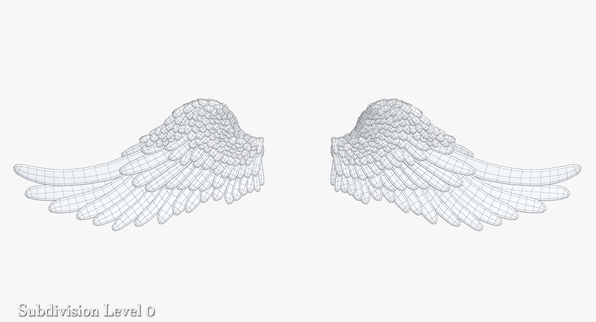 3ds Max Angel Wings