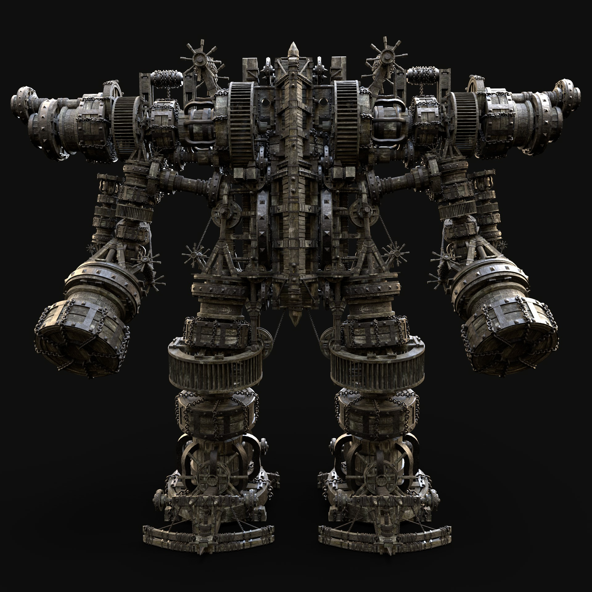 MECH GIANT ROBOT SIEGE ENGINE MACHINE WAR AAA 중세 메카 3D 모델 - TurboSquid ...