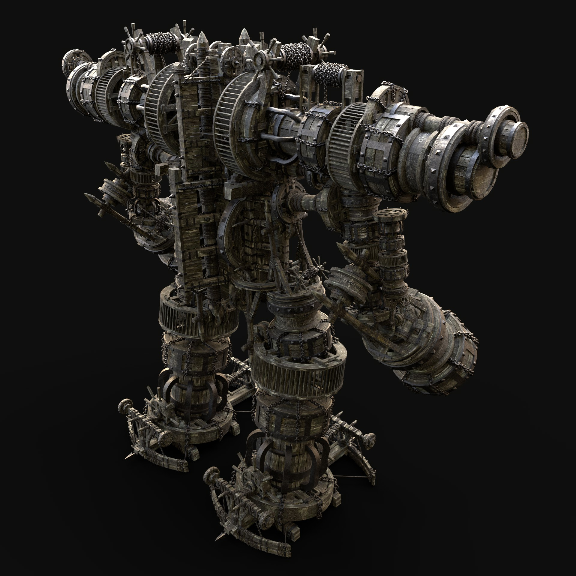 MECH GIANT ROBOT SIEGE ENGINE MACHINE WAR AAA 중세 메카 3D 모델 - TurboSquid ...