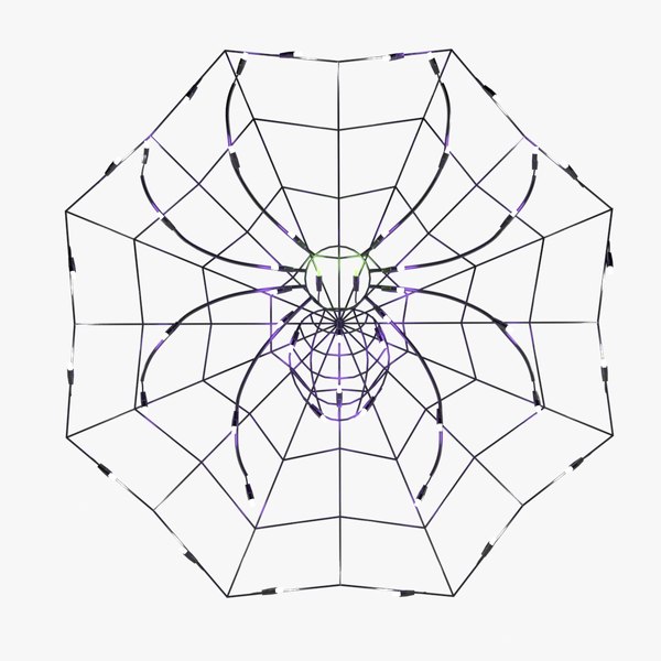 Spinnennetz Licht 3D-Modell - TurboSquid 1629227