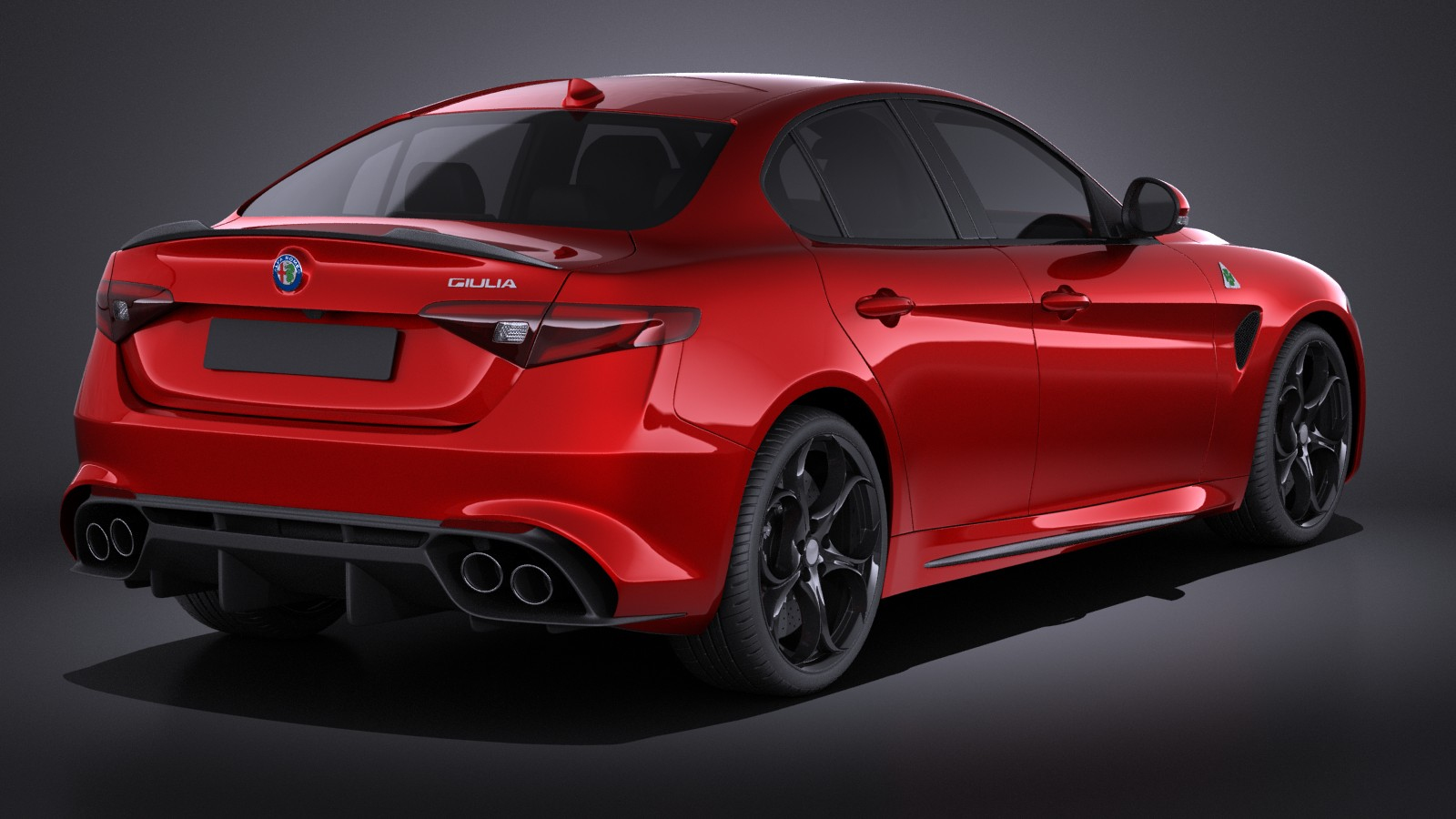 2016 alfa romeo 3d model