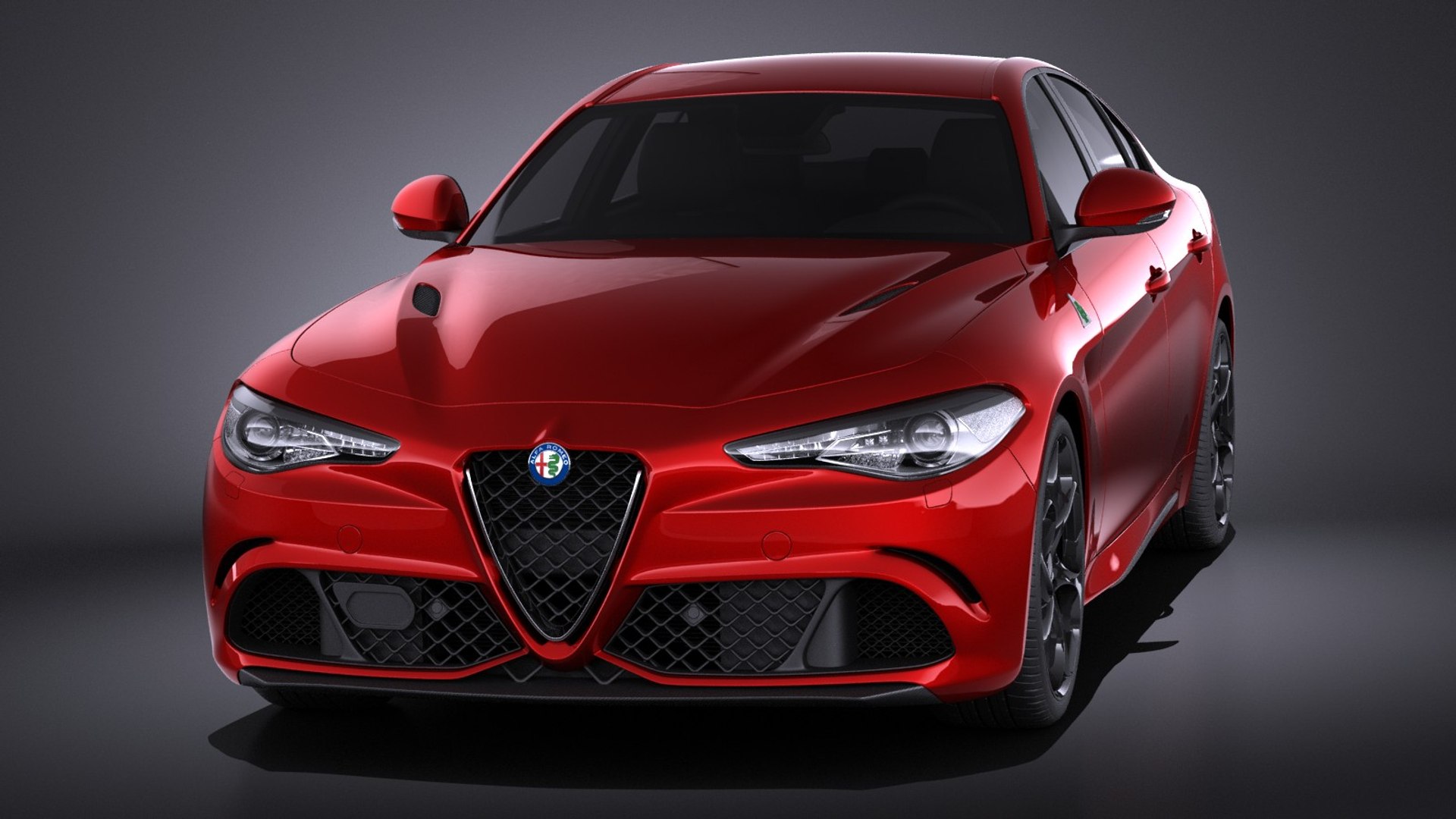 2016 Alfa Romeo 3d Model