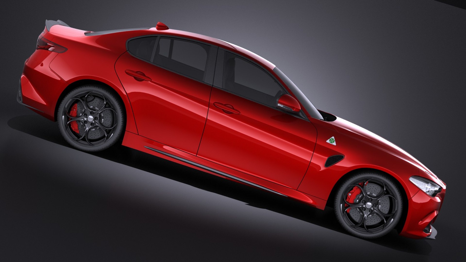 2016 Alfa Romeo 3d Model
