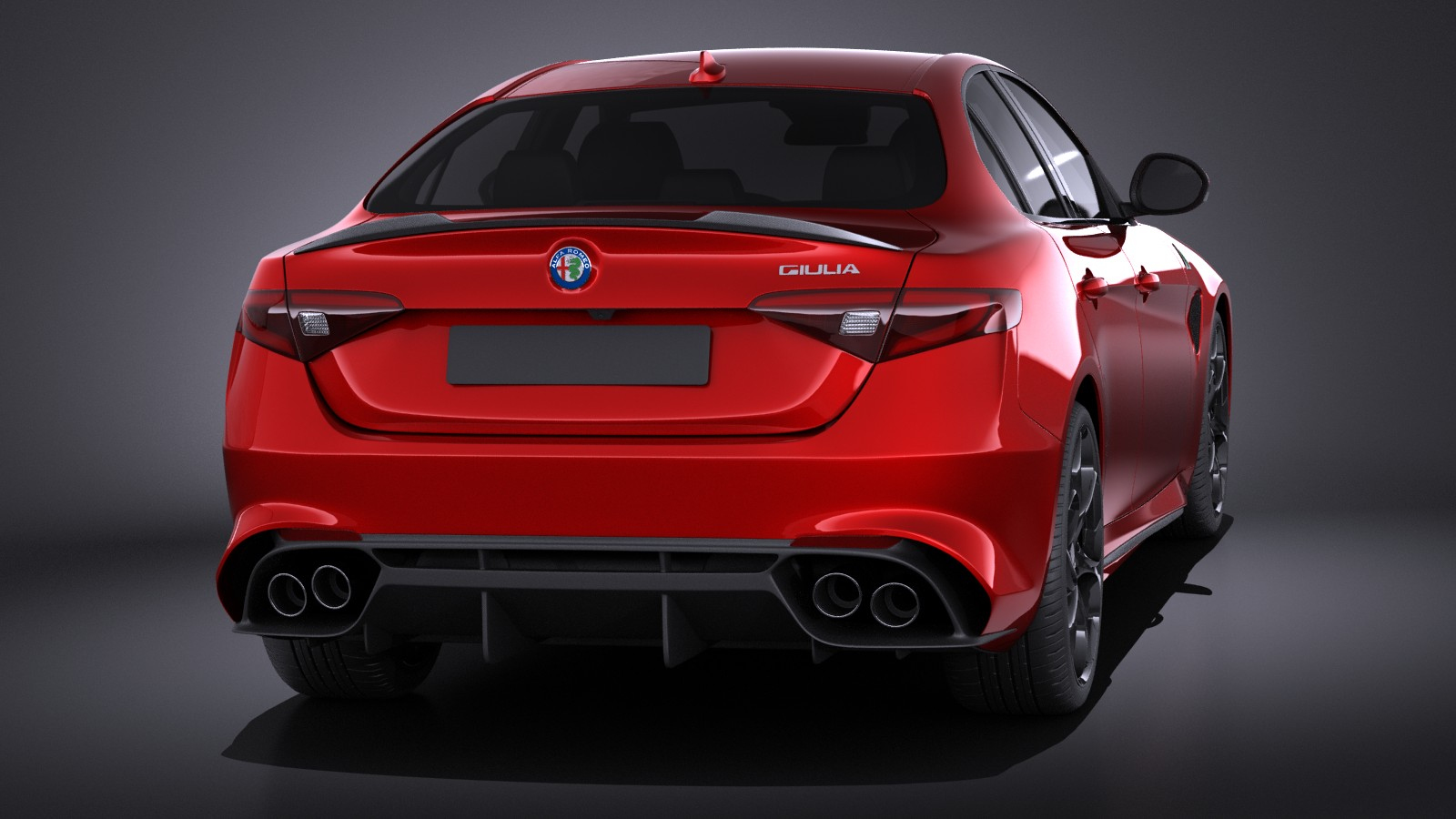 2016 alfa romeo 3d model
