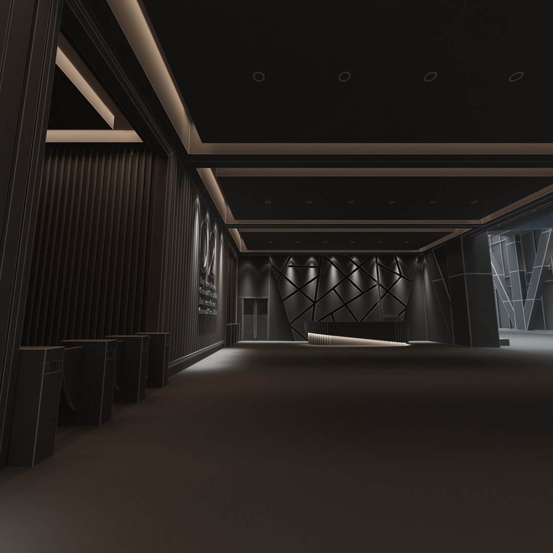 3D Lobby 2 Model - TurboSquid 2138420