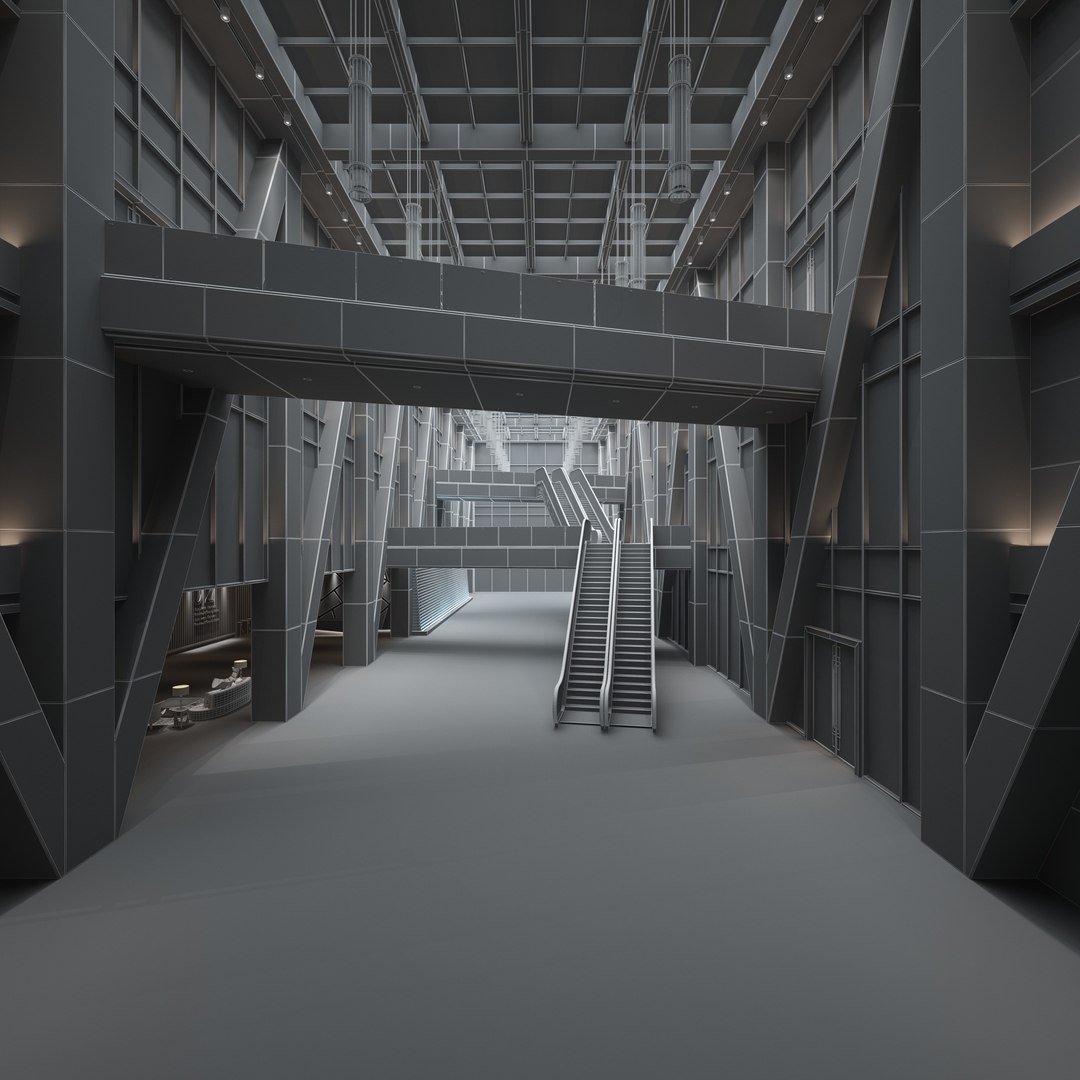 3D Lobby 2 Model - TurboSquid 2138420