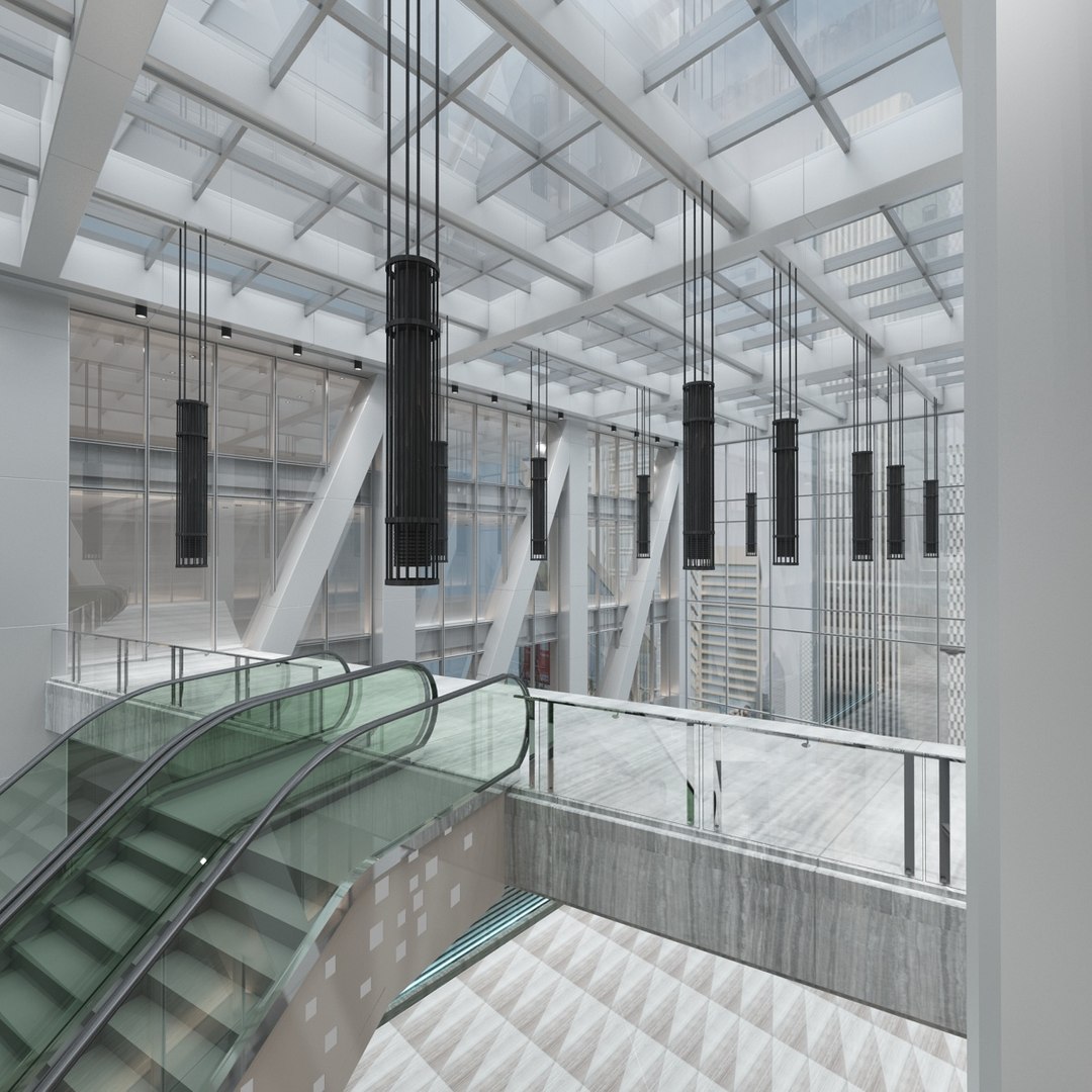 3D Lobby 2 Model - TurboSquid 2138420