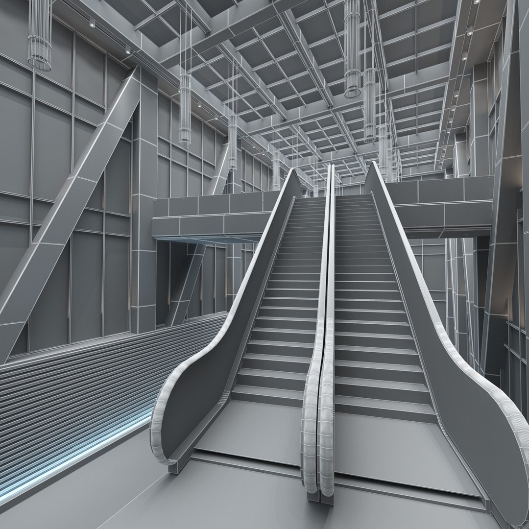 3D Lobby 2 Model - TurboSquid 2138420