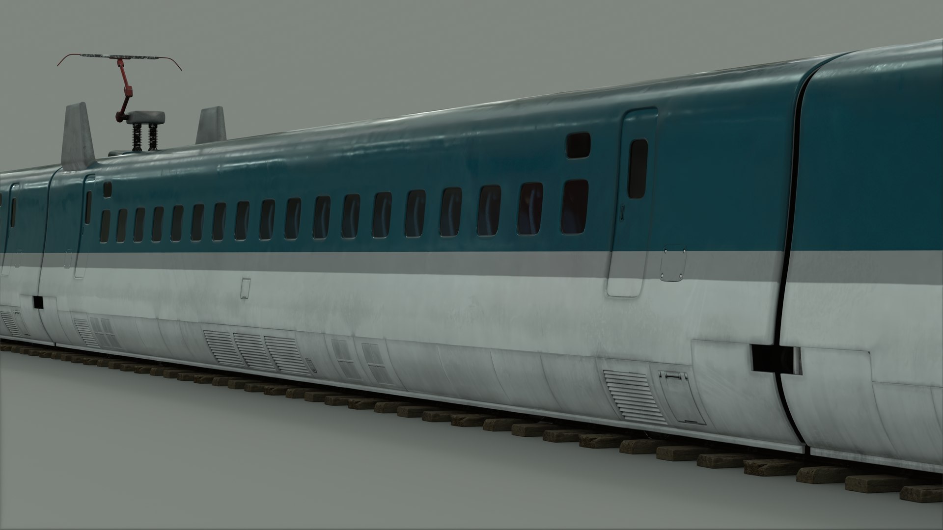 High Speed Train Fastech 360S 3D Model - TurboSquid 2219215