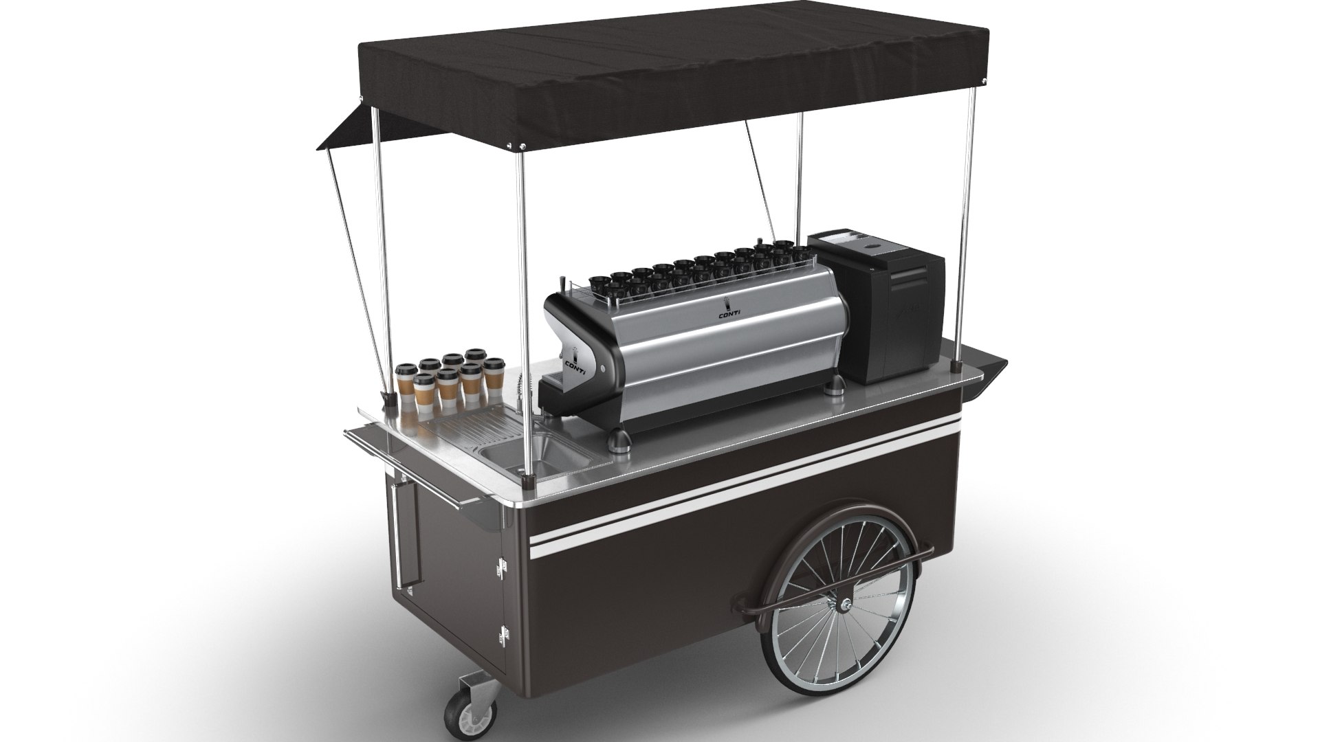 Carts modeled model - TurboSquid 1513673