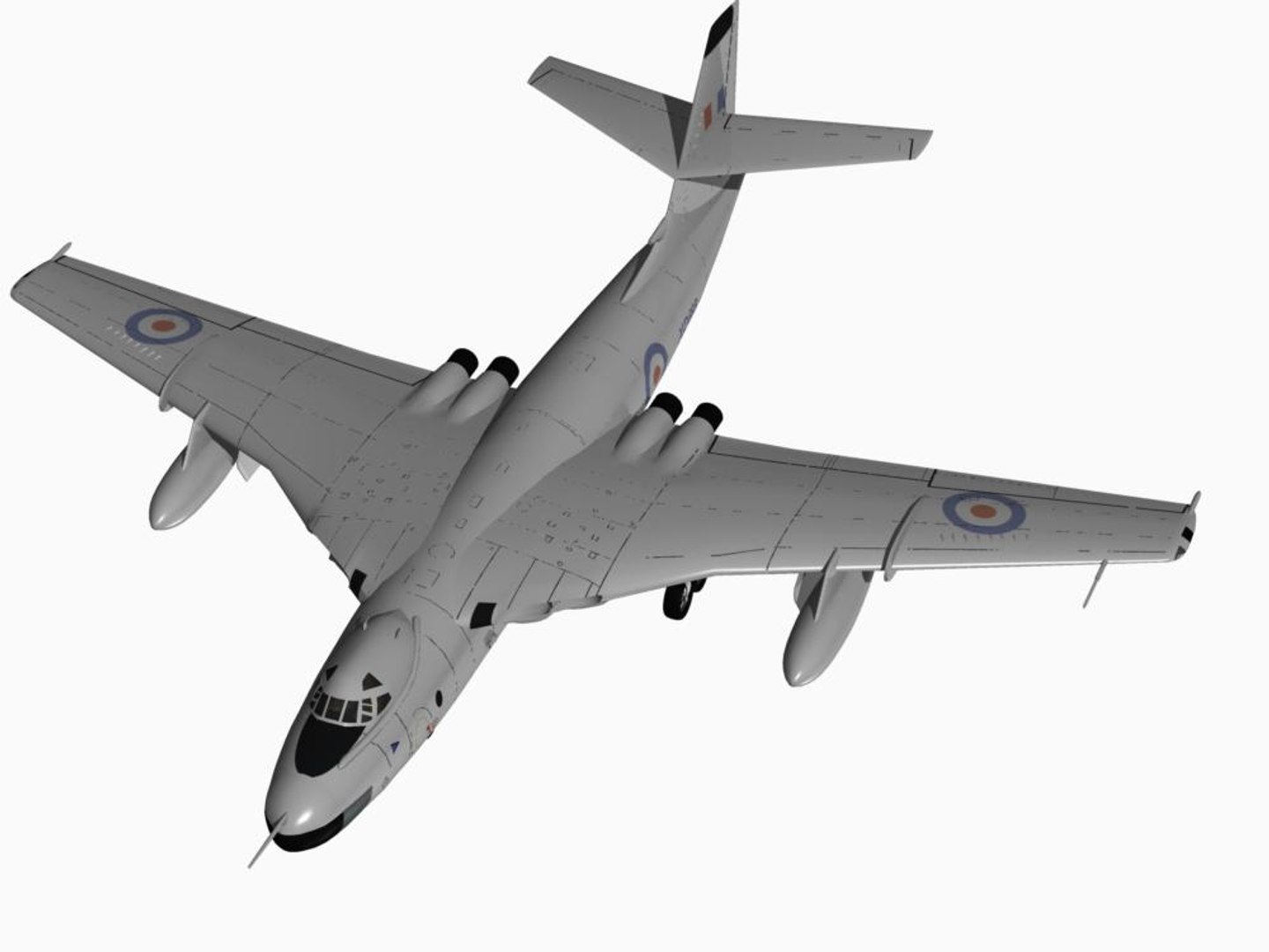 Vickers Valiant 3d Model