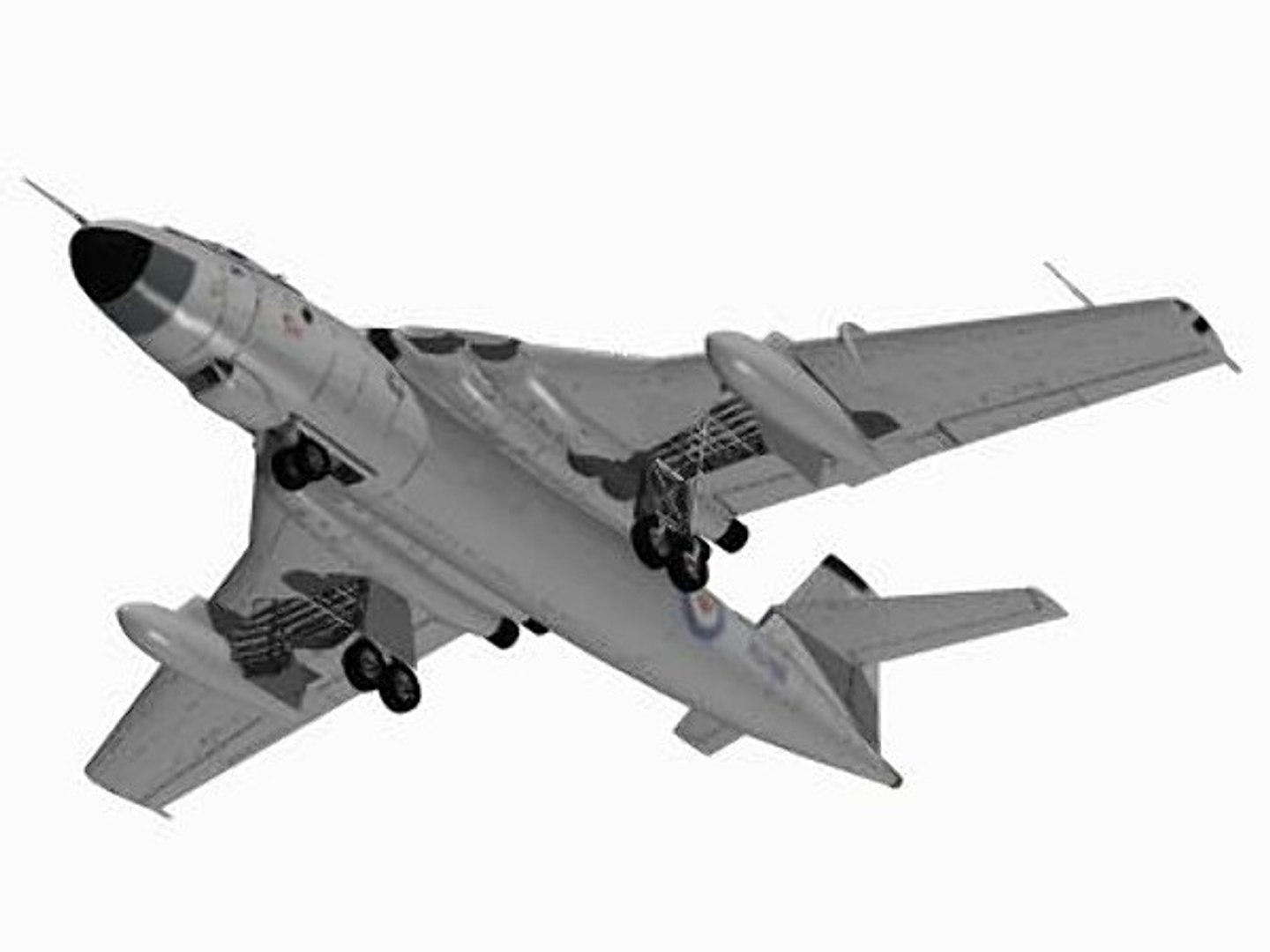 Vickers Valiant 3d Model