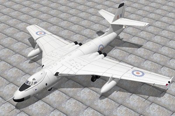vickers valiant 3d model