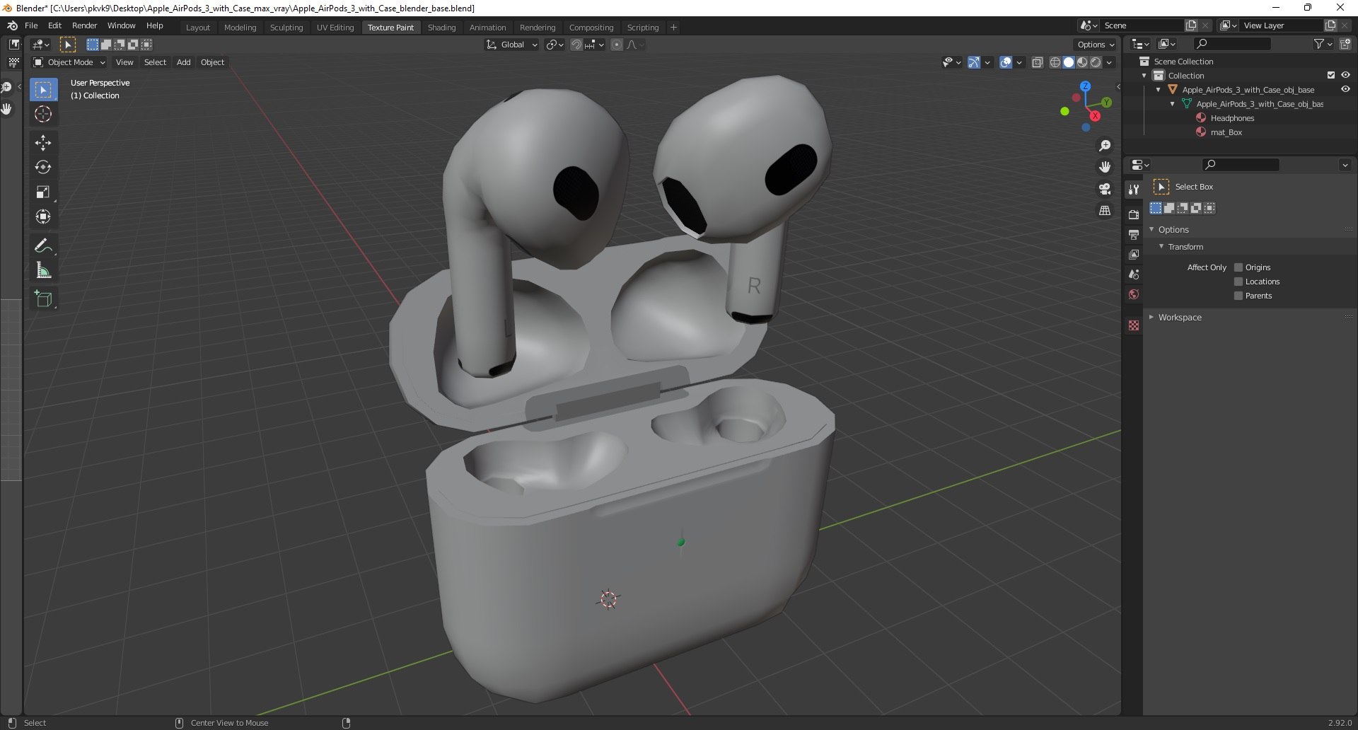 Apple AirPods 3 With Case 3D - TurboSquid 1832850