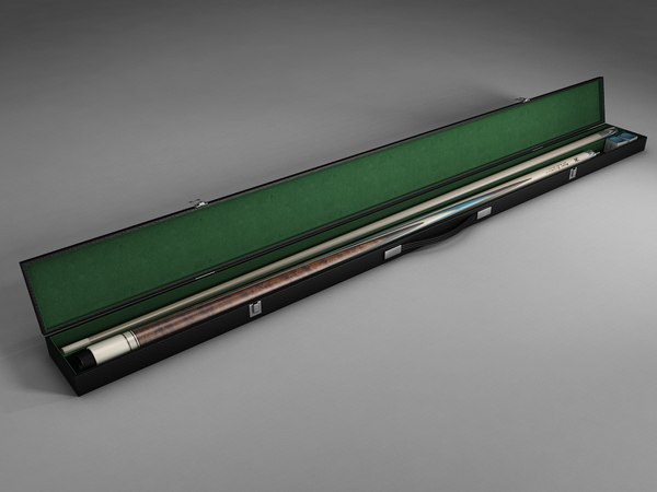 cue stick case 3d 3ds