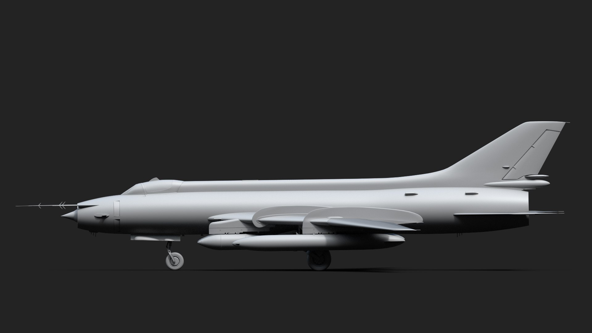 Sukhoi Su-20 3D Model - TurboSquid 1598392