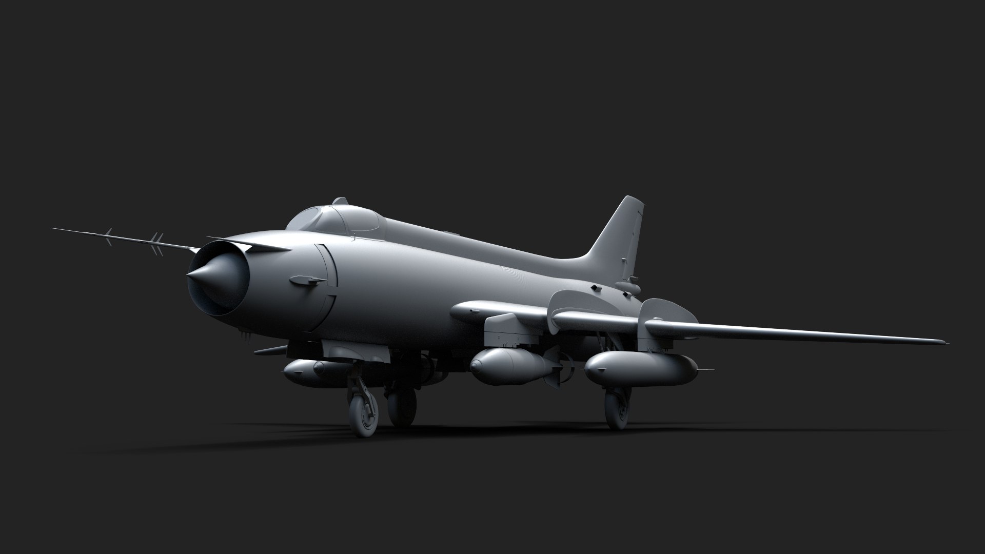 Sukhoi Su-20 3D Model - TurboSquid 1598392