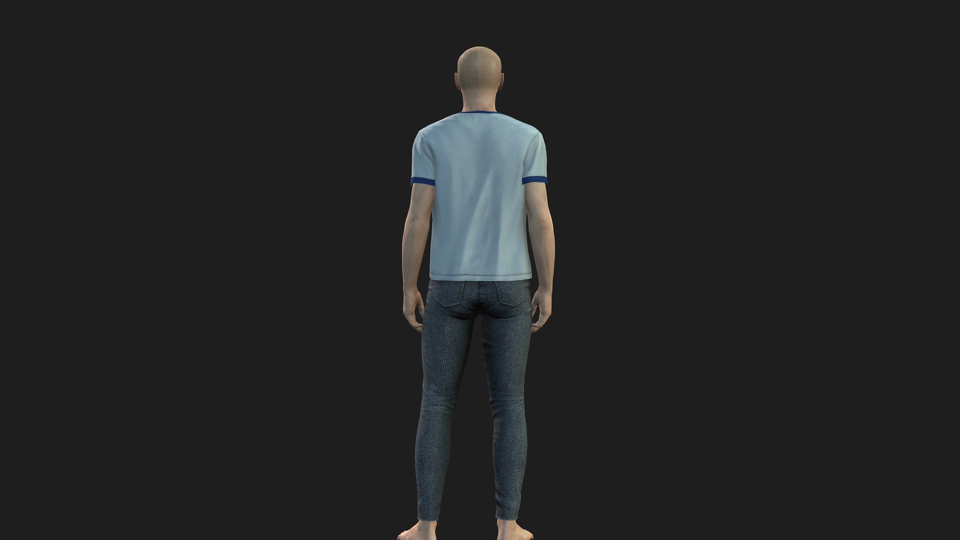 3D 3D Male Character Fully Rigged And Game Ready Model - TurboSquid 2272166