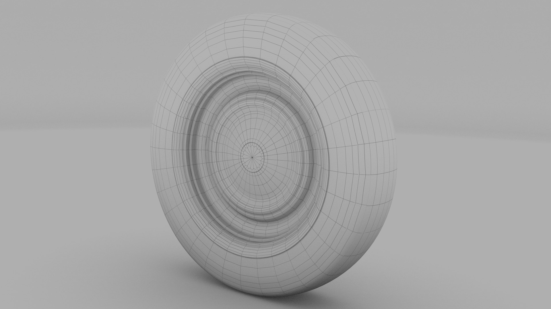 3d Model Generic Wheel