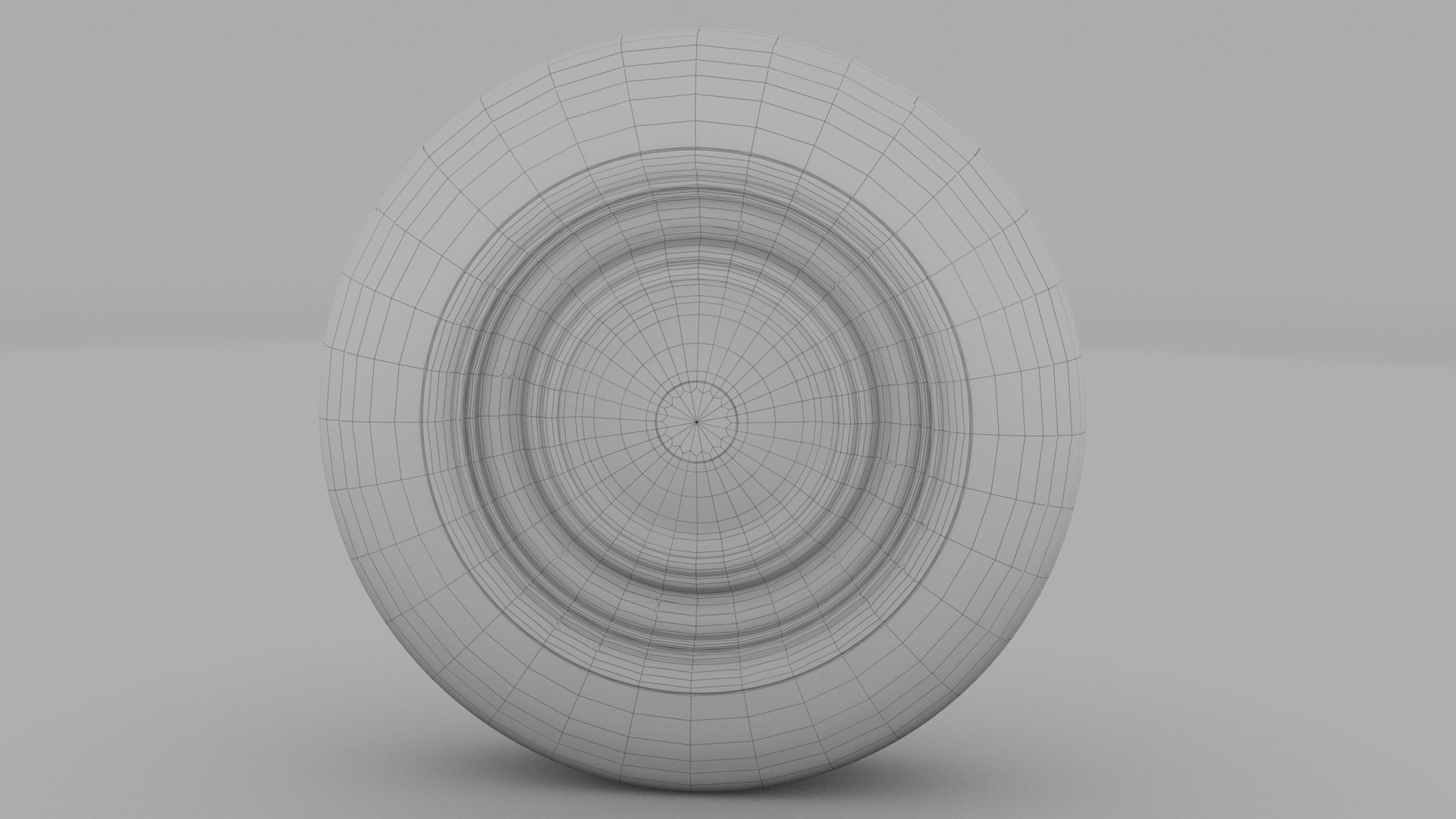 3d Model Generic Wheel
