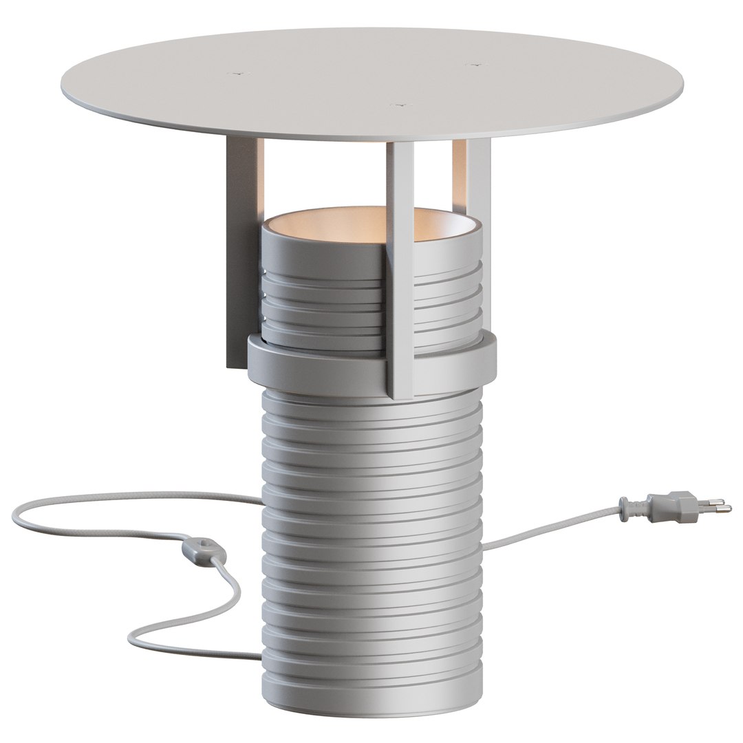 Set Table Lamp By Muuto 3D Model - TurboSquid 2259641