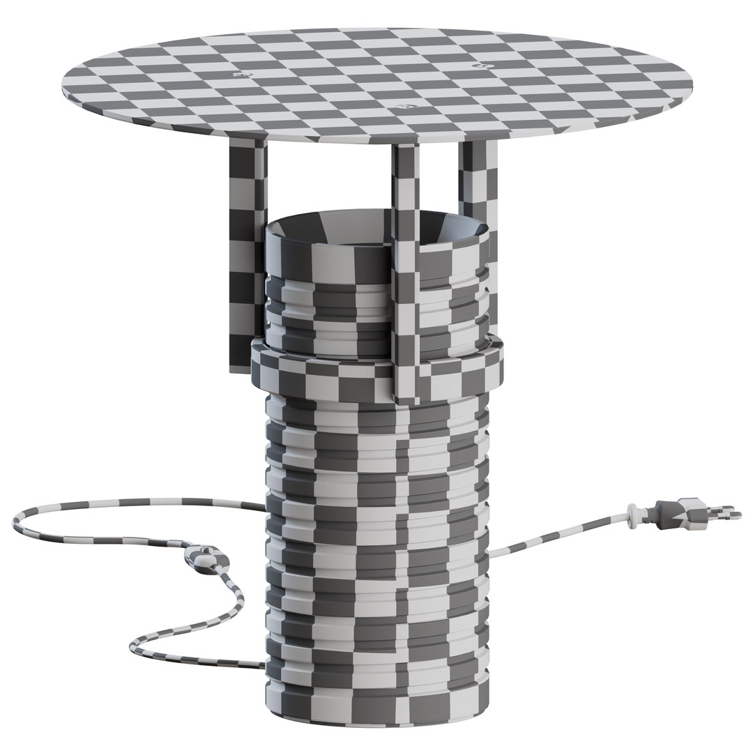 Set Table Lamp By Muuto 3D Model - TurboSquid 2259641