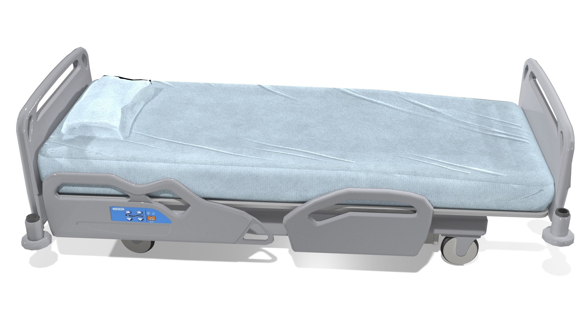 ICU Bed 3D Model - TurboSquid 2017832