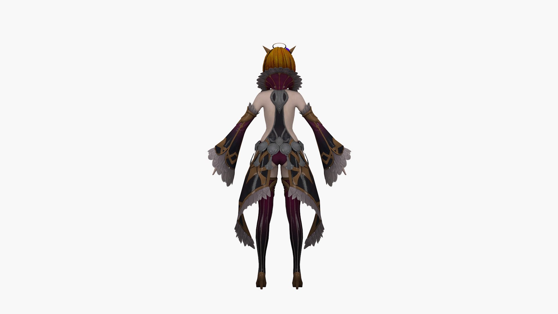 3D Mag Girl V3 Model - TurboSquid 1894178