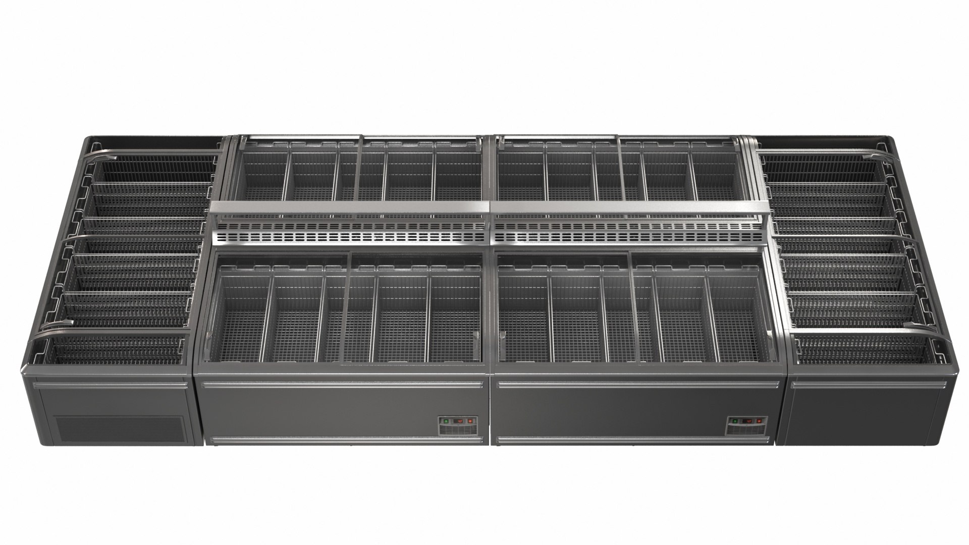 Display Freezer Island 3D Model - TurboSquid 2500389