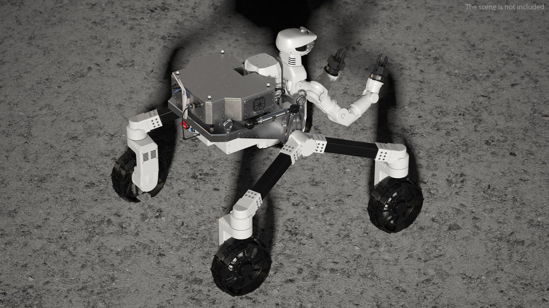 GITAI R1 Lunar Robotic Rover Working Position 3D model - TurboSquid 1930106
