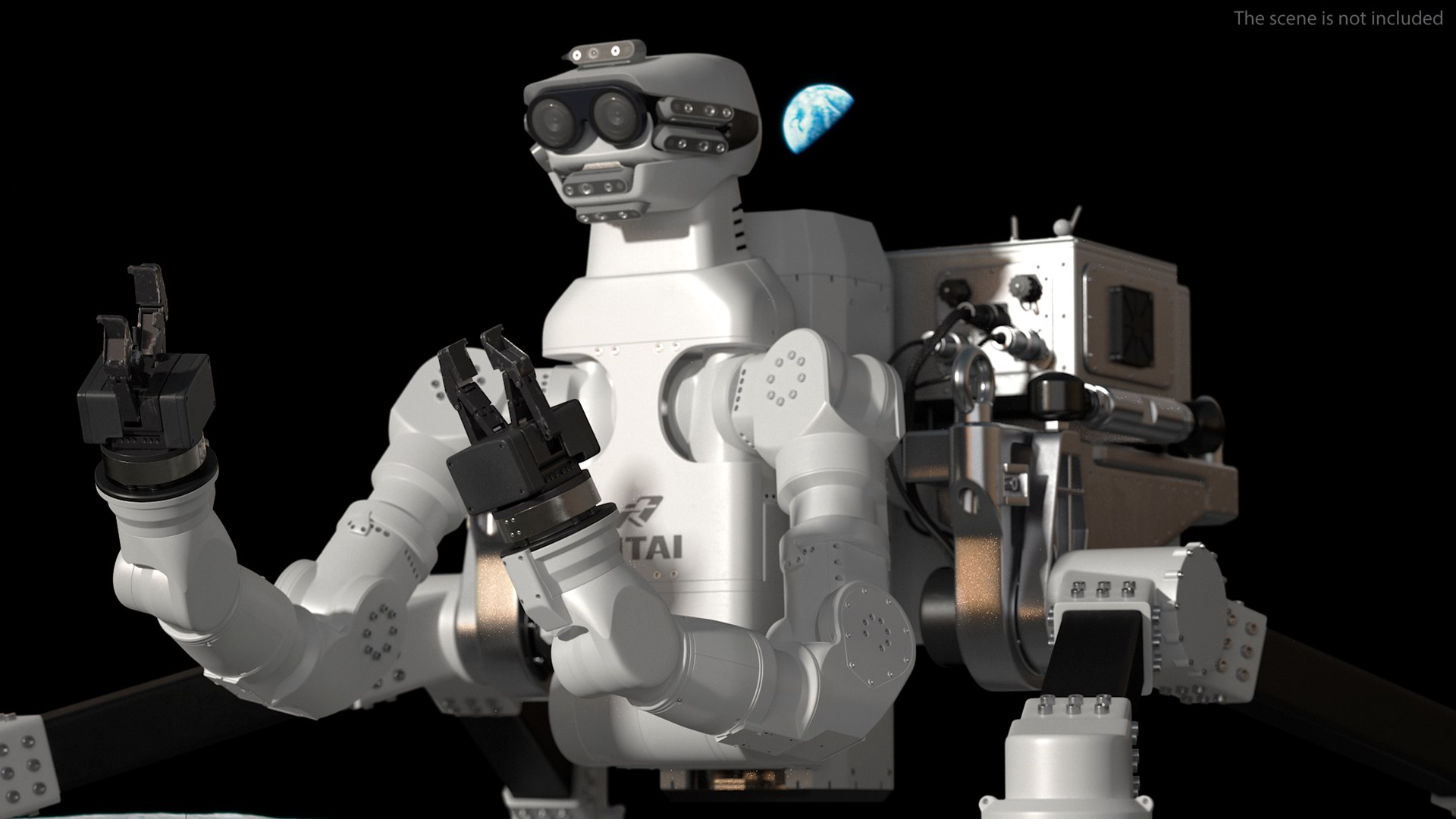 GITAI R1 Lunar Robotic Rover Working Position 3D model - TurboSquid 1930106