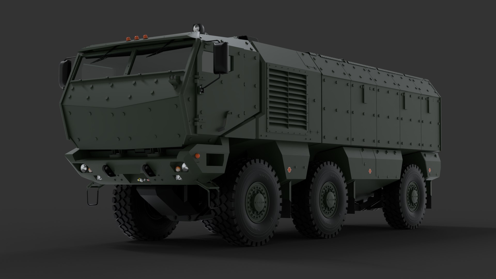 Prototype Kamaz Typhoon 3D Model - TurboSquid 1559810