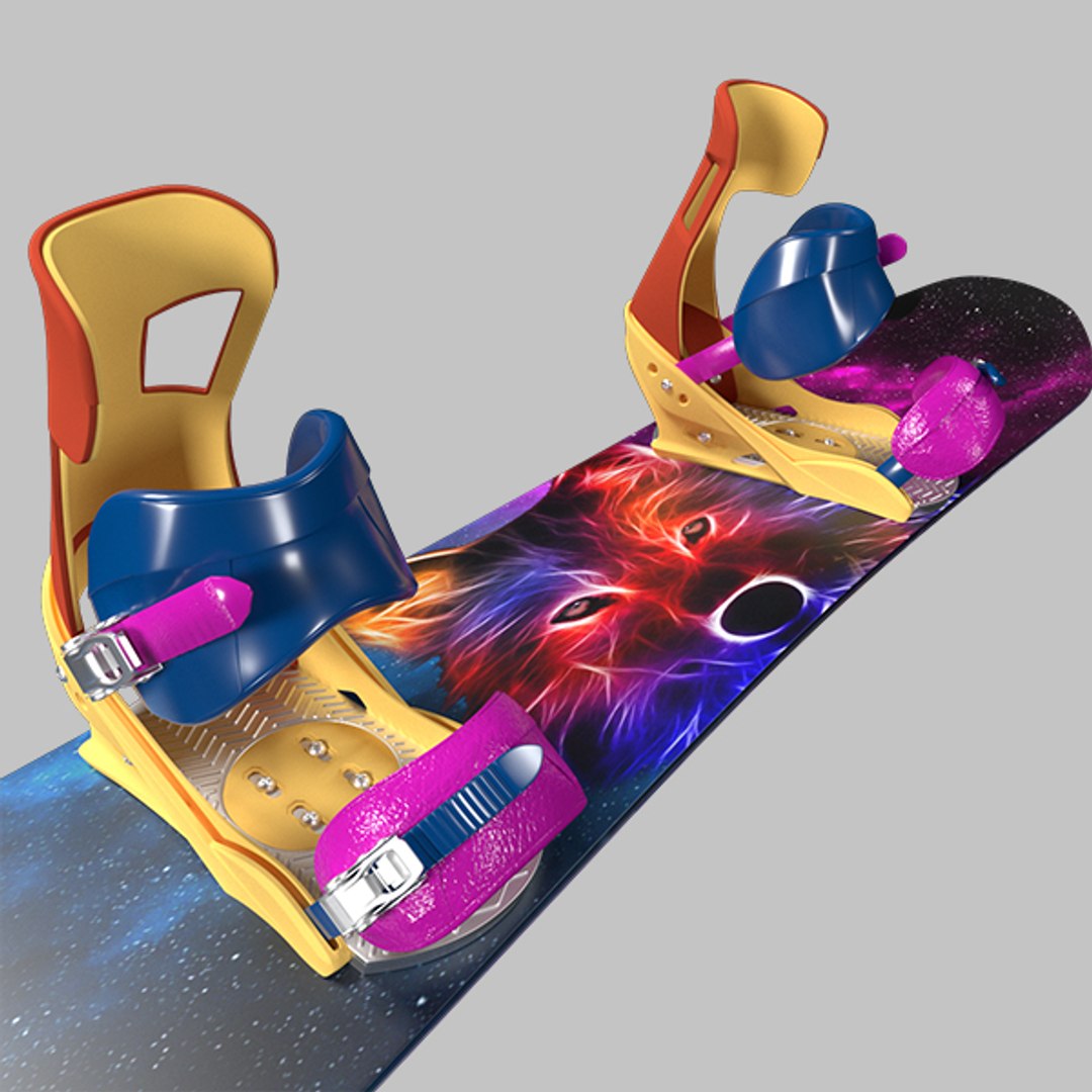 3D Snowboard Model 3D Model - TurboSquid 2382406