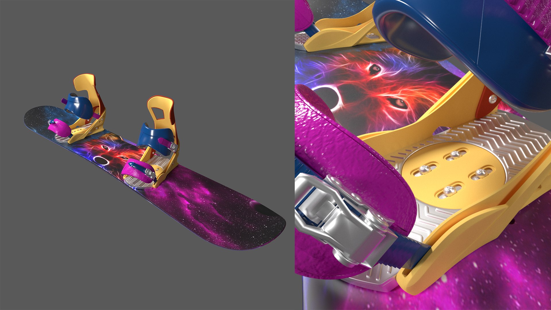 3D Snowboard Model 3D Model - TurboSquid 2382406