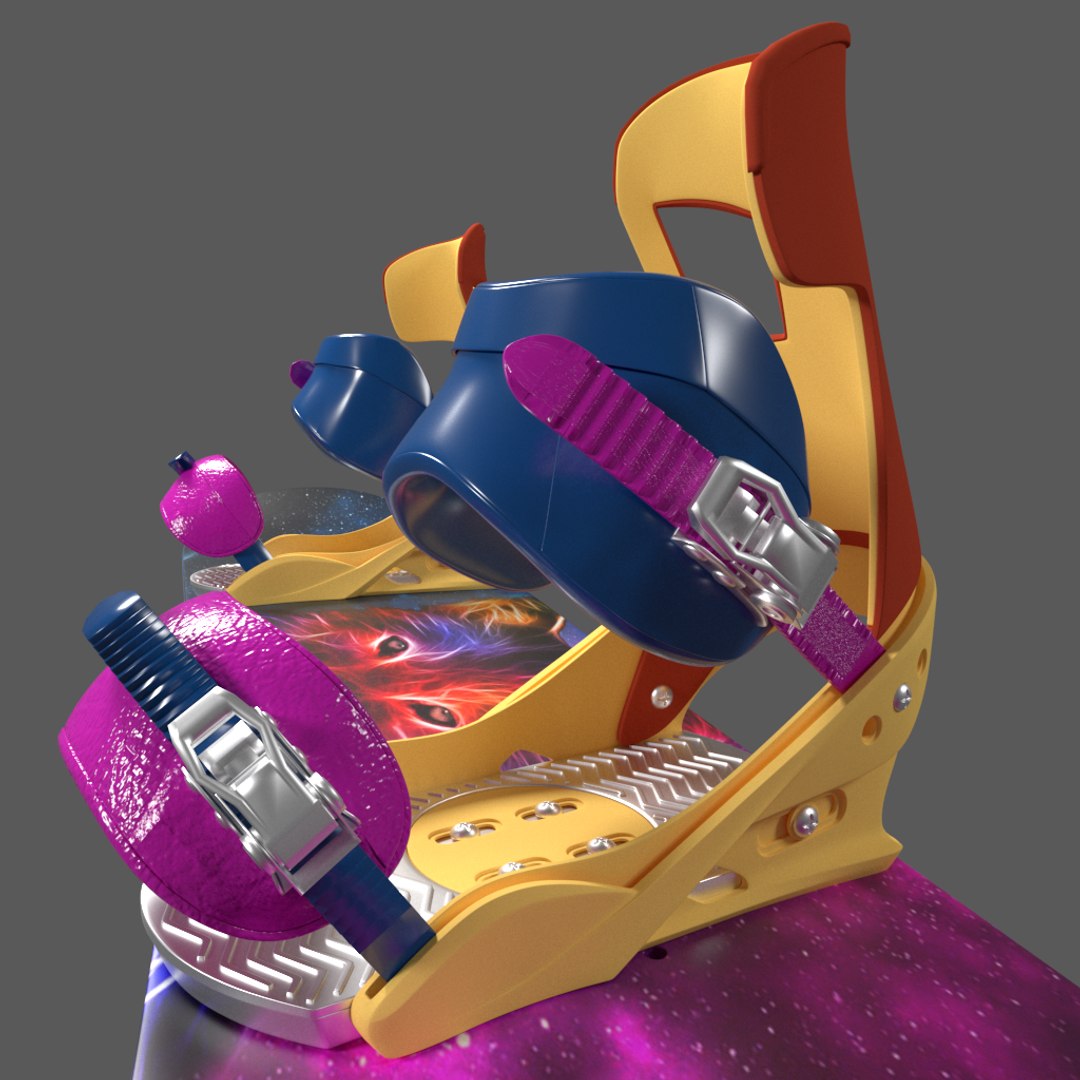 3D Snowboard Model 3D Model - TurboSquid 2382406