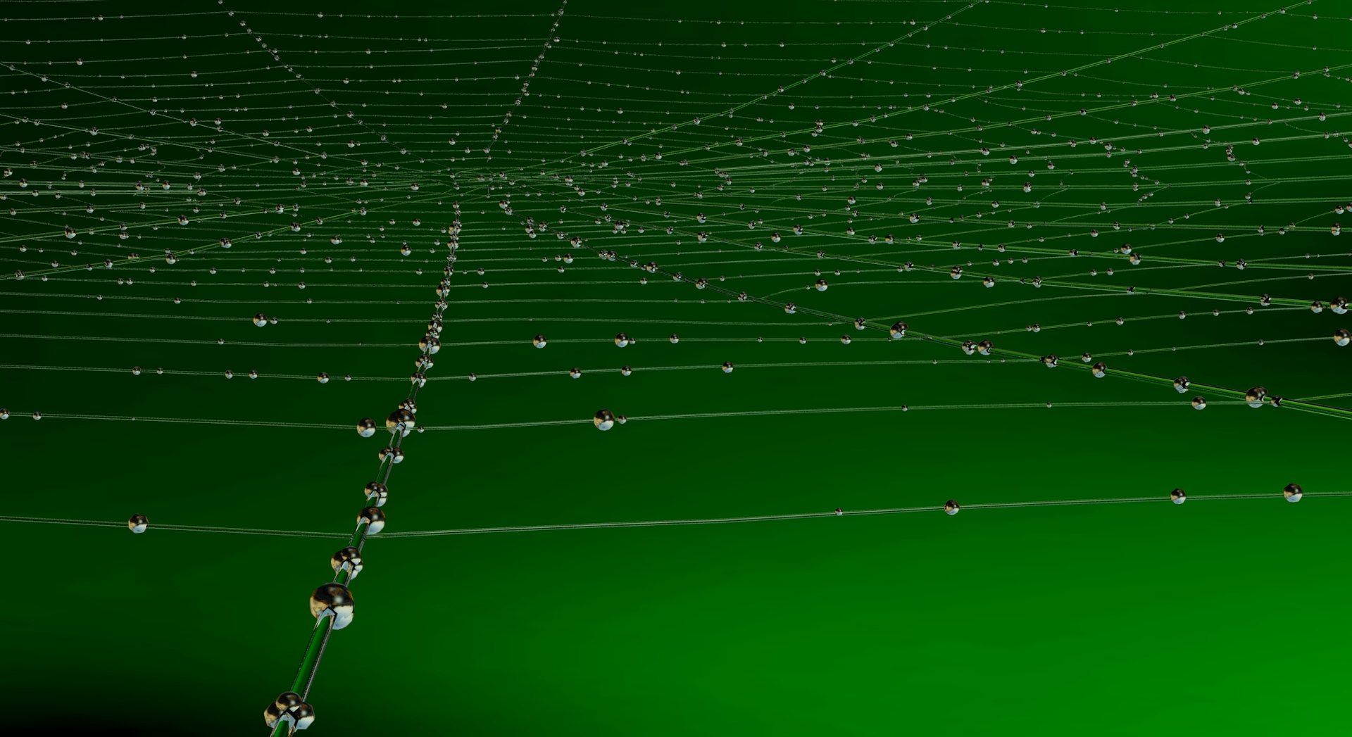Spiders Web 3d Blend